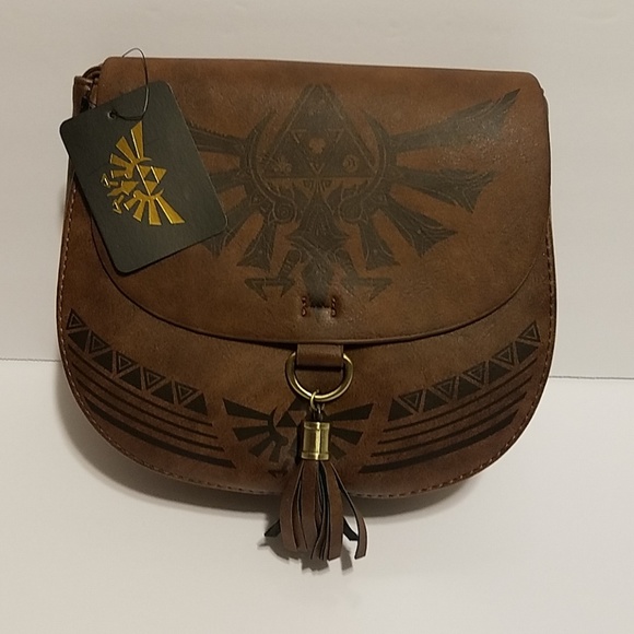 Bioworld | Bags | Legend Of Zelda Saddlebag Satchel Purse Nintendo ...